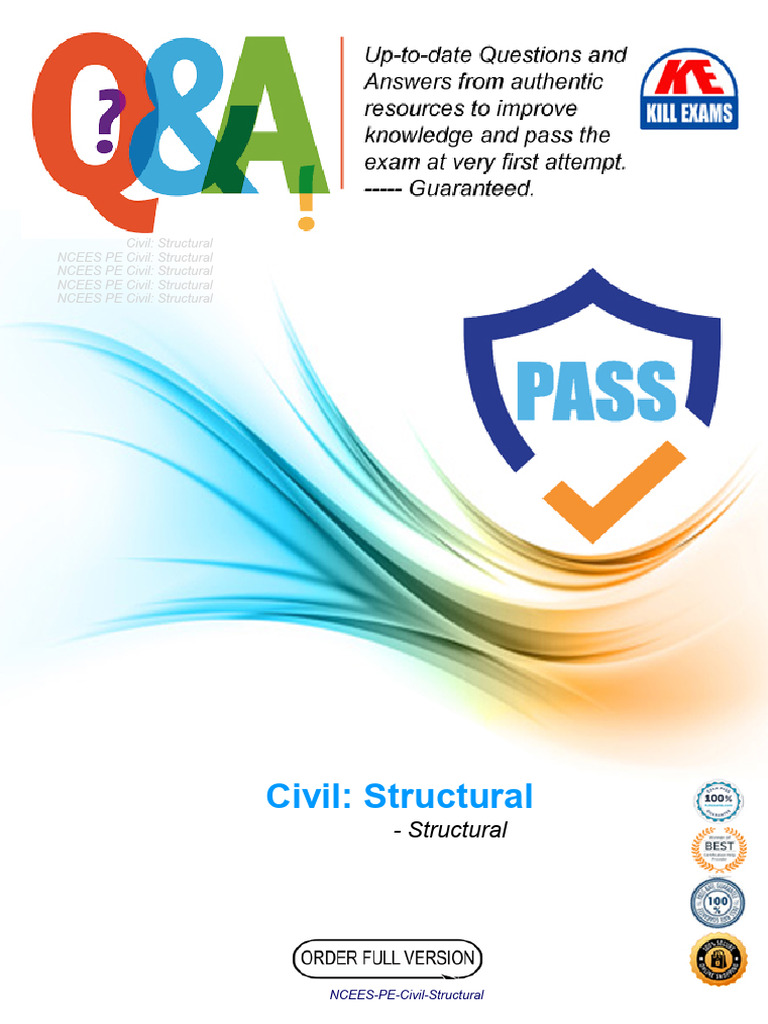 NCEES PE Civil Structural Exam Guide | PDF | Structural Load | Multiple ...
