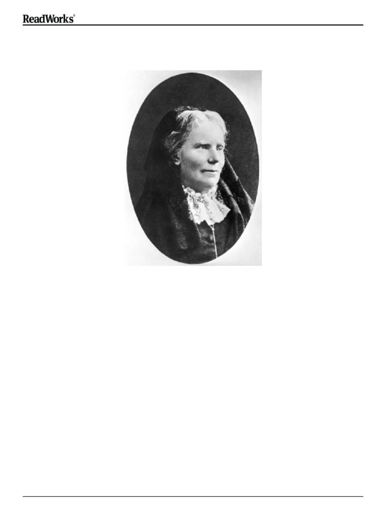 Elizabeth Blackwell: First Woman Doctor | PDF