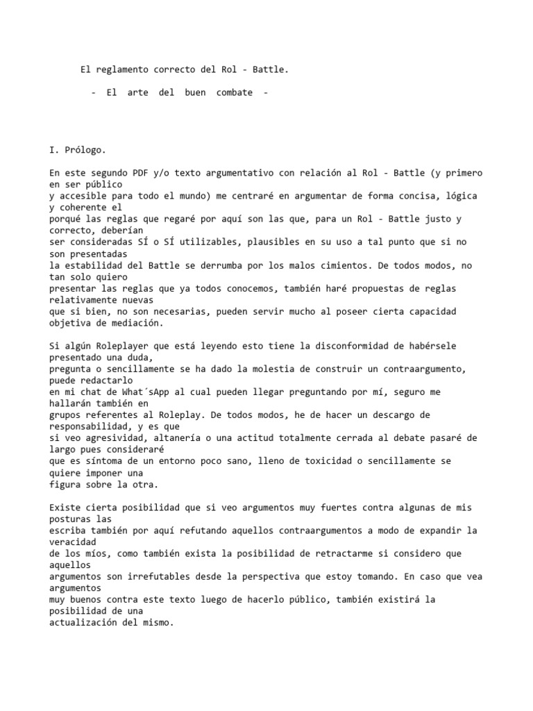 1 El reglamento correcto de batalla Por Solum_250423_160141 | PDF ...