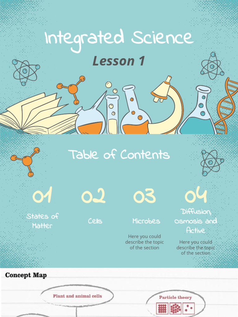 Understanding States of Matter and Cells | PDF | Microorganism | Osmosis