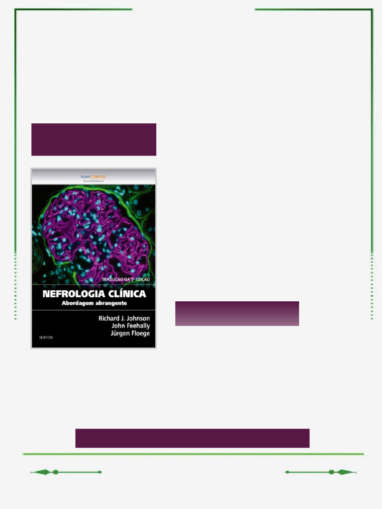 Nefrologia clínica abordagem abrangente Richard J Johnson John Feehally ...