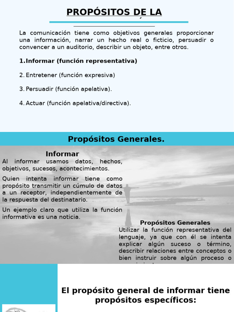 PROPOSITO DE LA COMUNICACION INFORMAR | PDF | Ciudad de México ...
