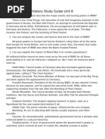 WWII Vocabulary Guide | PDF | World War II | Allies Of World War II