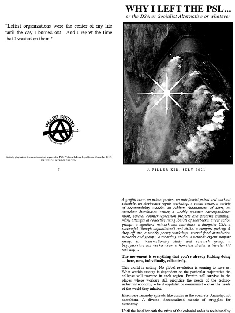 Leaving Leftist Organizations Behind | PDF | Left Wing Politics ...