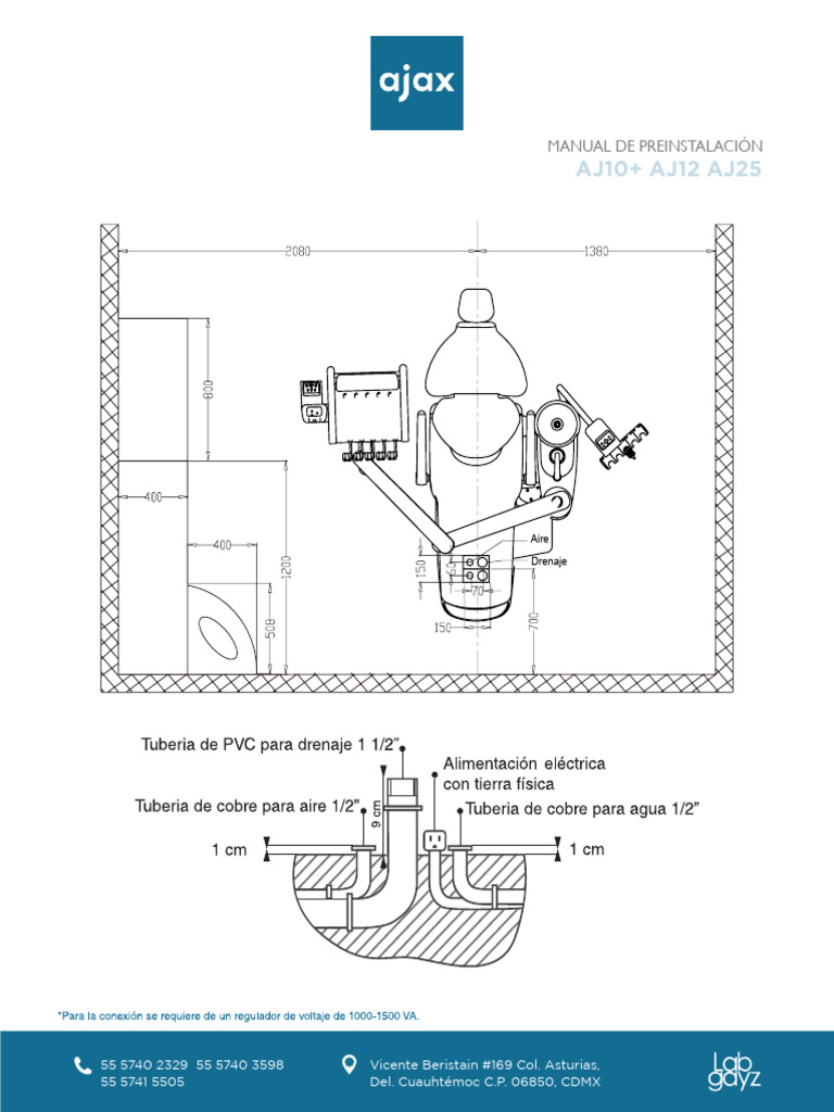Manual de Preinstalación AJ10+ AJ12 AJ25 | PDF