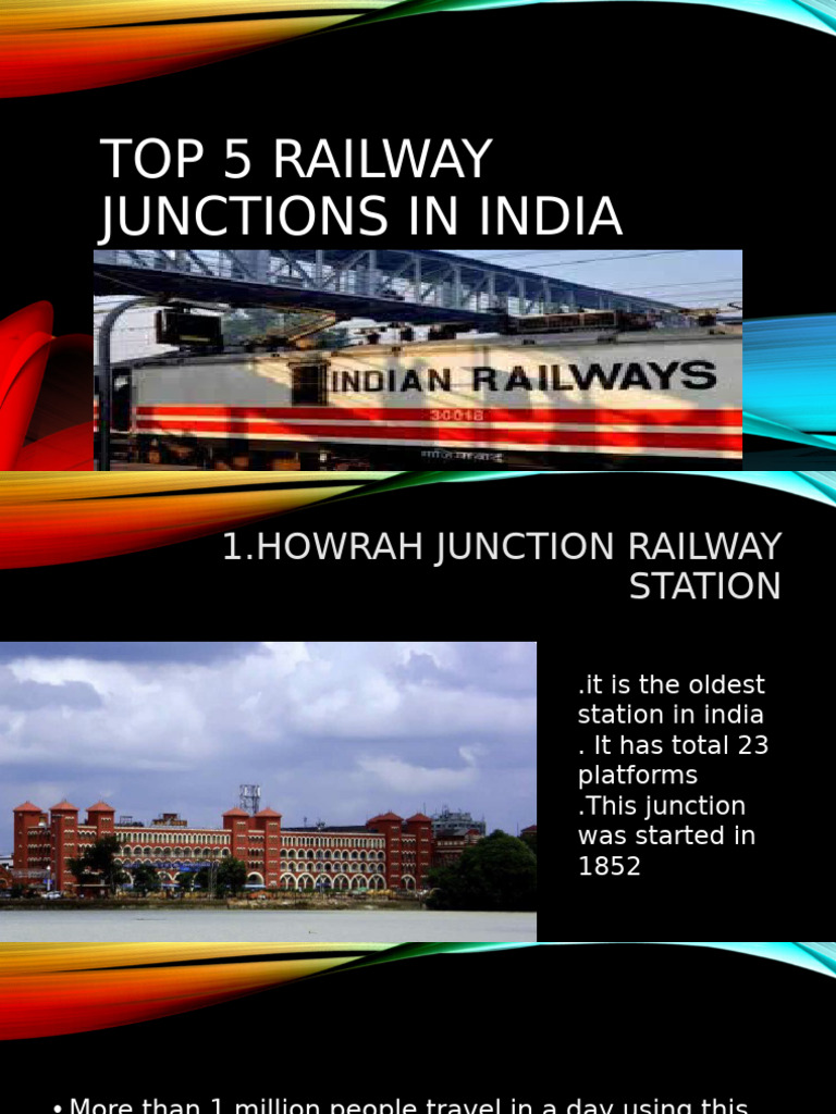 Top 5 Railway Junctions in India | PDF | Rail Transport