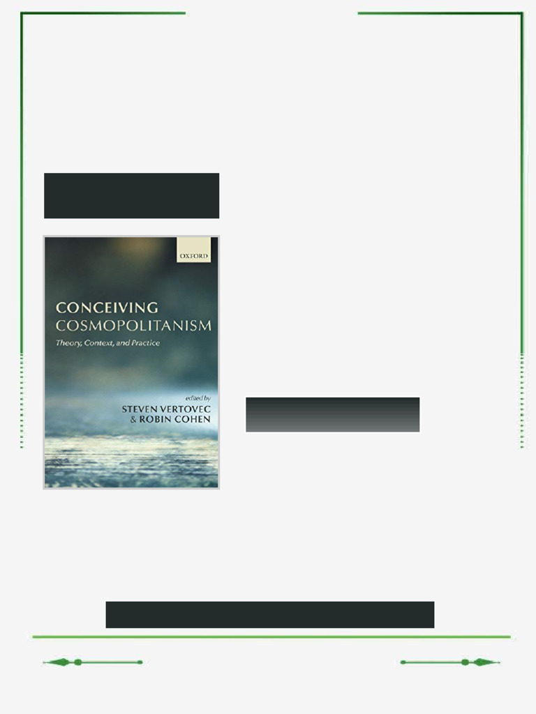 Conceiving Cosmopolitanism 1st Edition Simon Learmount ebook fresh digital copy | PDF ...