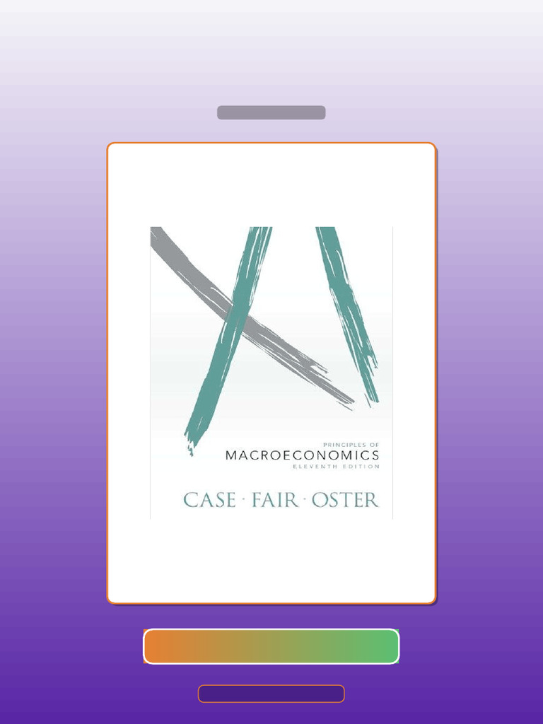 Principles of Macroeconomics 11th Edition by Karl E Case Ray C Fair ...