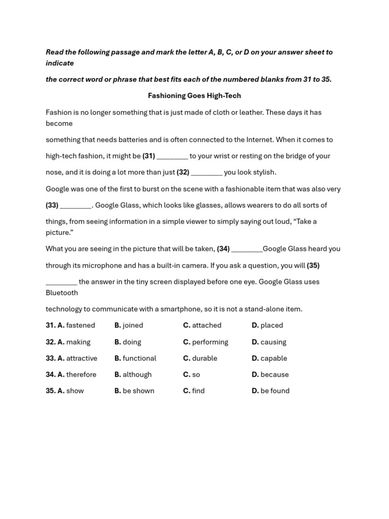 Reading Test 5 | PDF | Intelligence Quotient | Intelligence