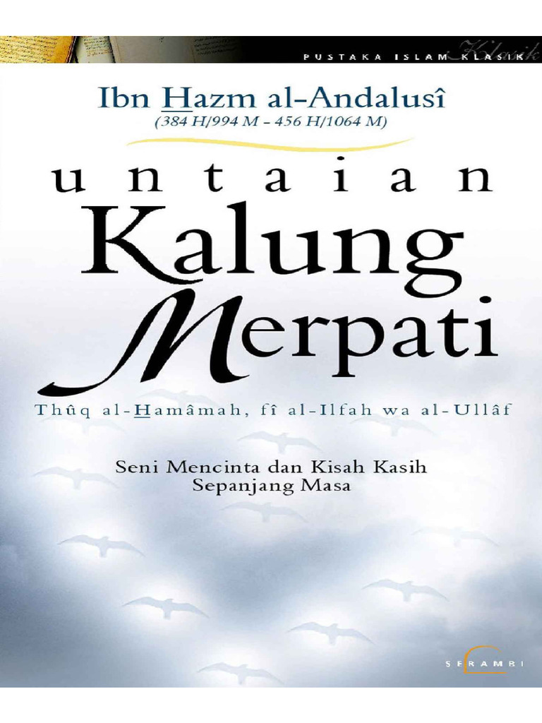 Untaian Kalung Merpati Seni Mencinta Dan Kisah Kasih Sepanjang Masa | PDF