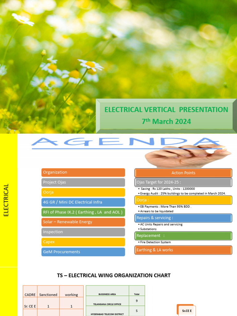 Final Electrical Vertical Presentation 7th Feb 2024 TS Circle | PDF ...