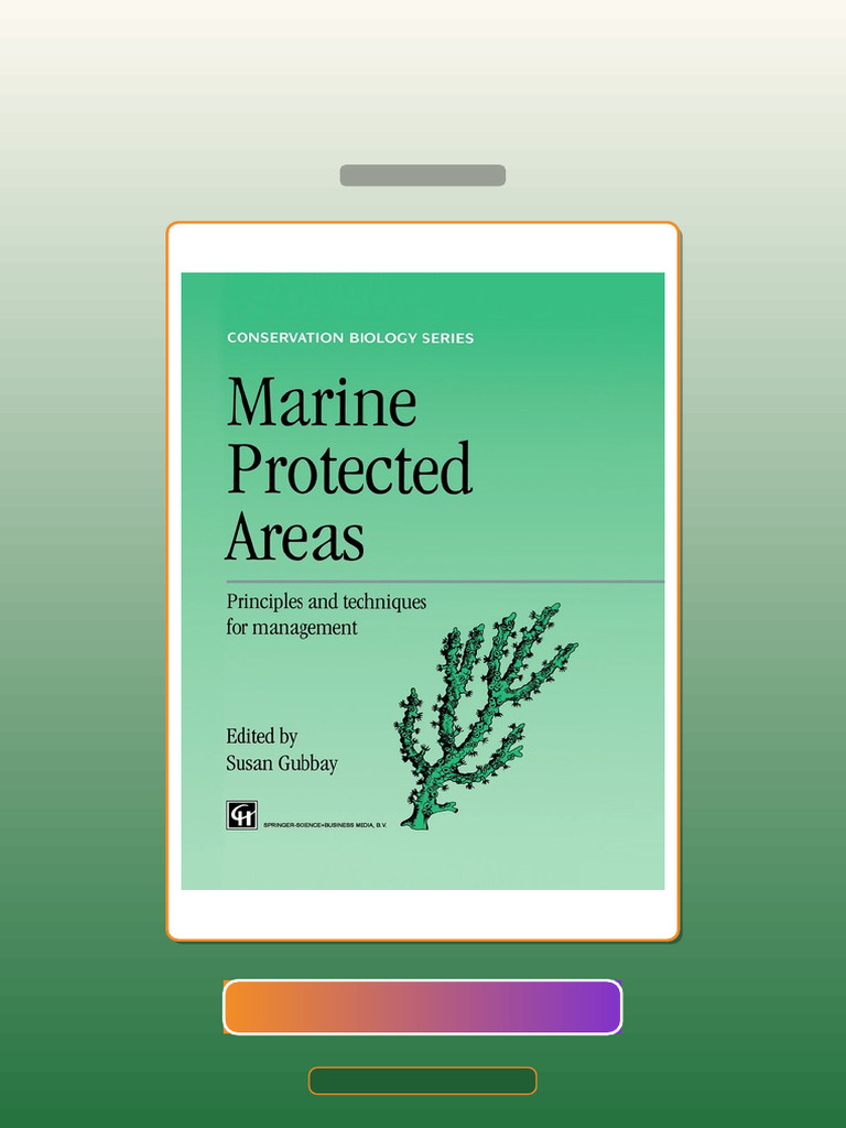 Marine Protected Areas Principles and Techniques for Management ...