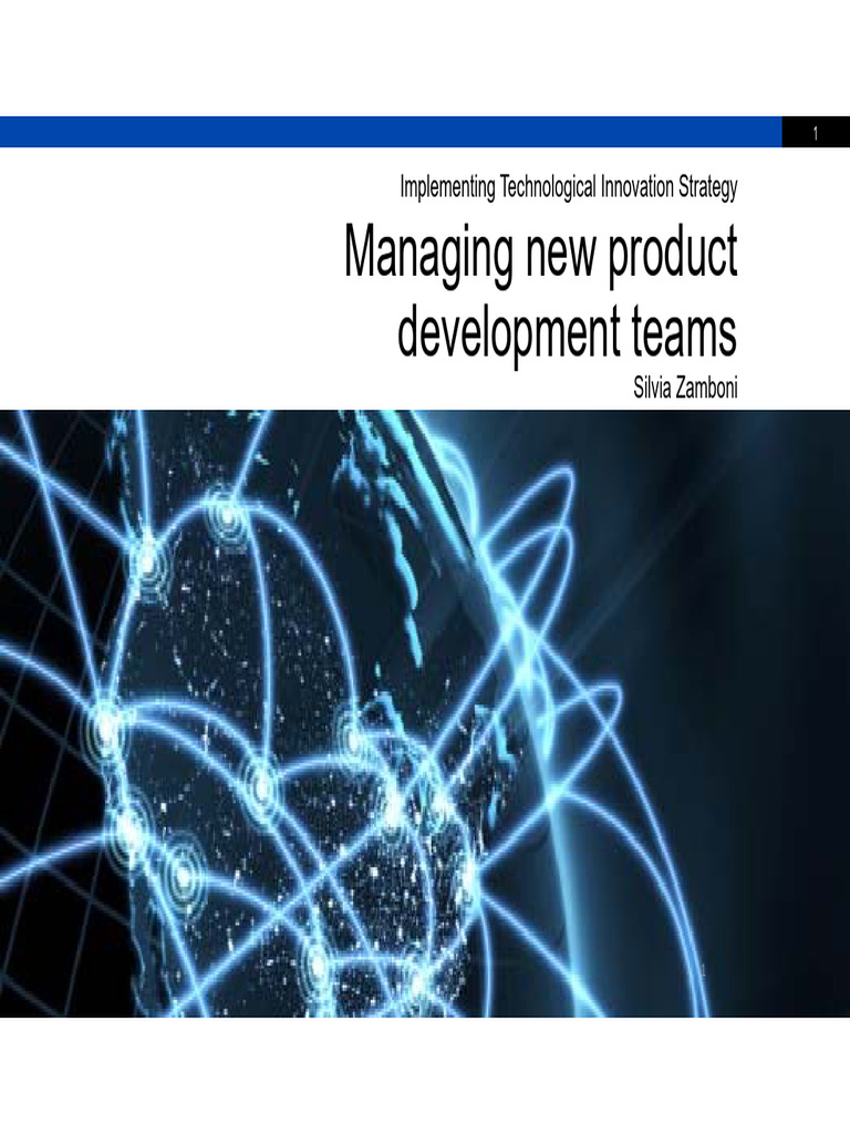 24_Managing New Product Development Teams | PDF | Innovation ...