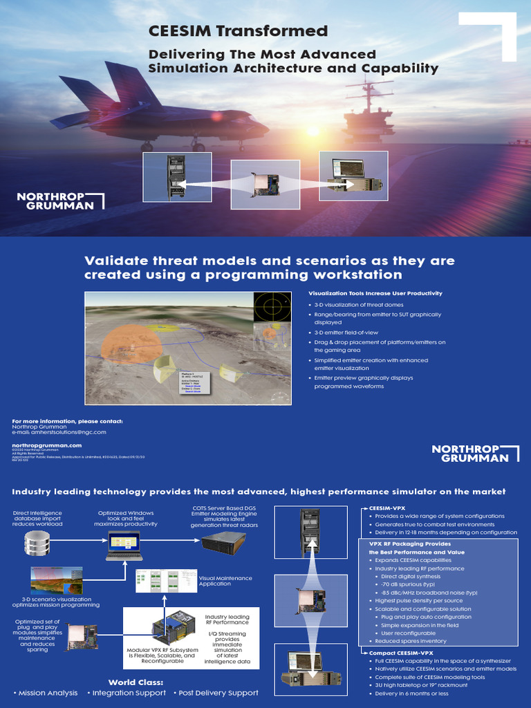 Advanced CEESIM Emitter Modeling Solutions | PDF | Databases | Simulation