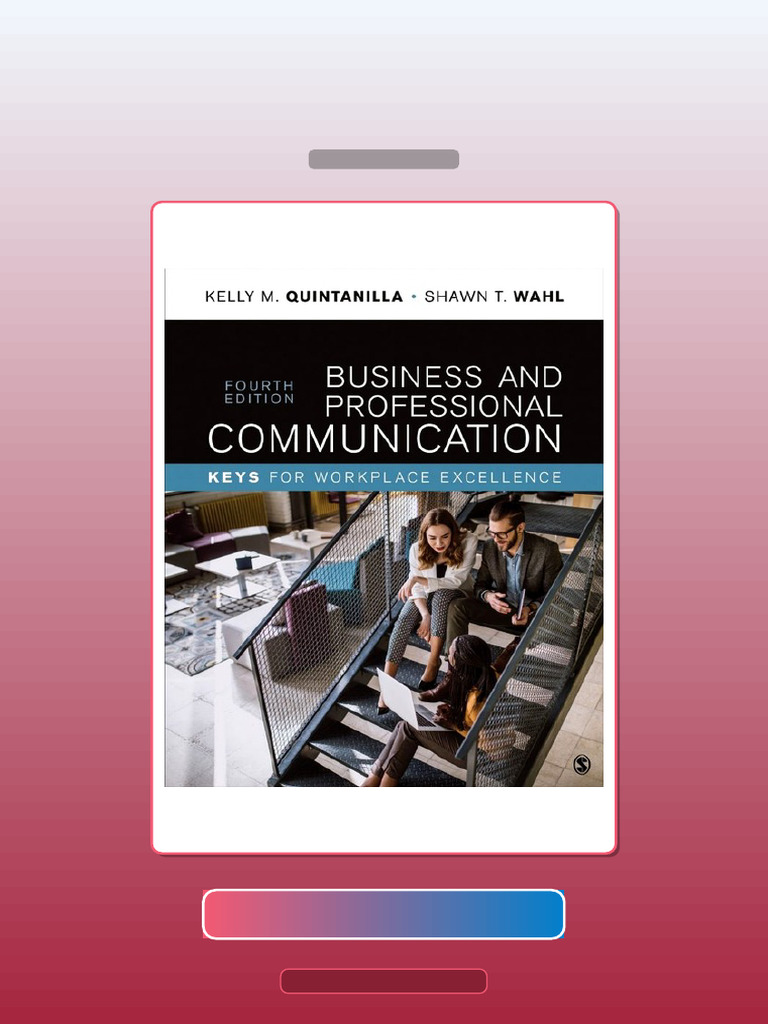 Business and Professional Communication Keys for Workplace Excellence ...