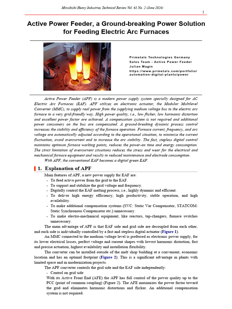 Active Power Feeder, A Ground-Breaking Power Solution For Feeding ...
