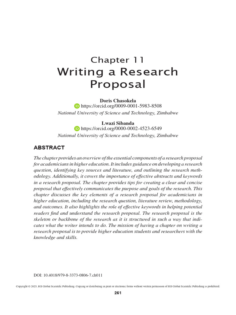 Essential Guide to Research Proposals | PDF