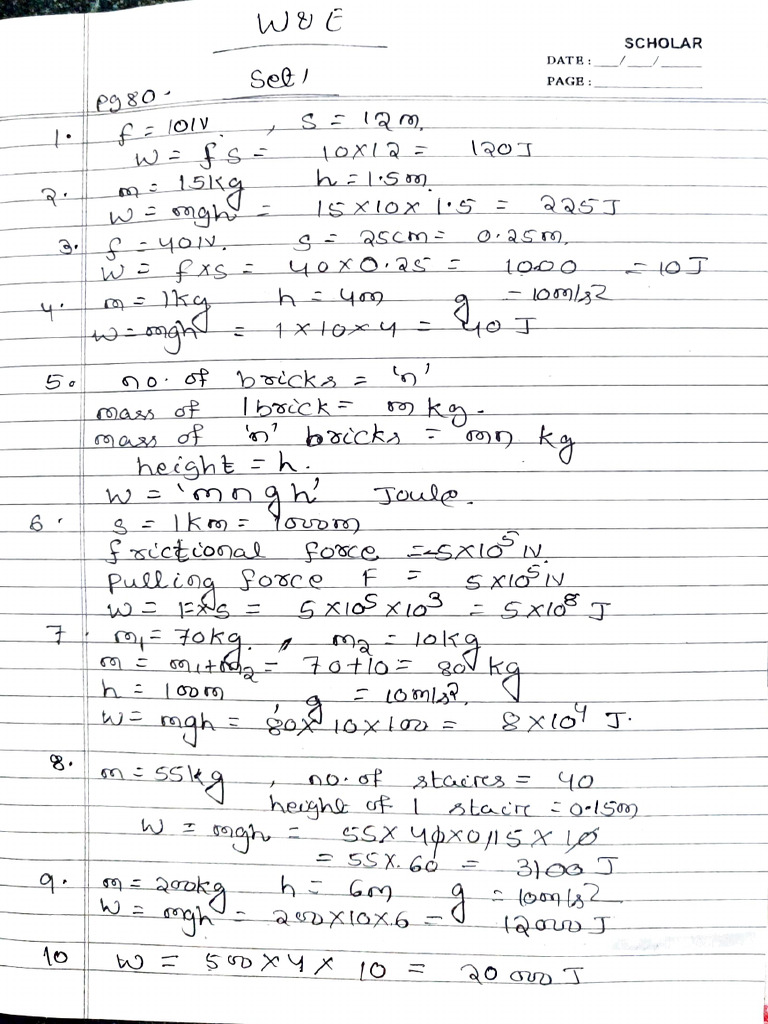 Energy Consumption Calculations | PDF