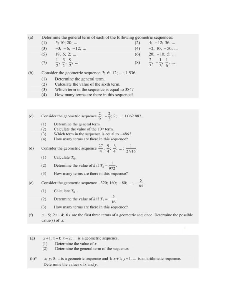 2.2 Sequence and Series Activity 2-Geometric Sequence | PDF