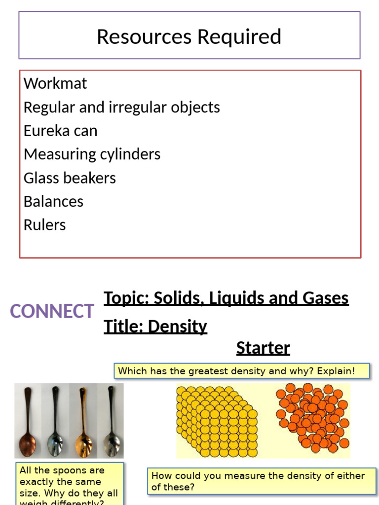 Measuring Density of Solids and Liquids | PDF | Density | Volume