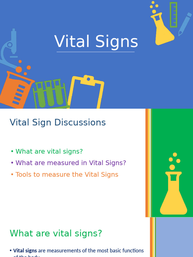 Understanding Vital Signs and Measurement Tools | PDF