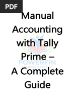 Tally Prime Adjusting and Closing Entries | PDF | Debits And Credits ...