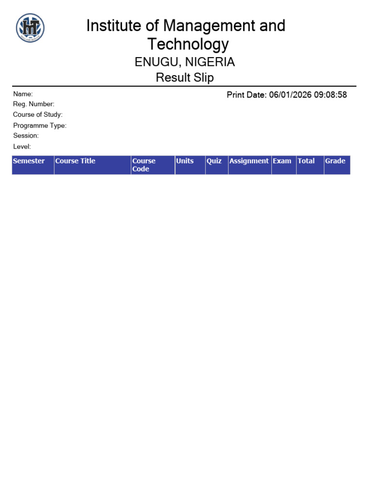Save Report | PDF