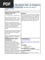 Eve Bunting: Author Study Unit Plan | PDF | Lesson Plan | Teachers