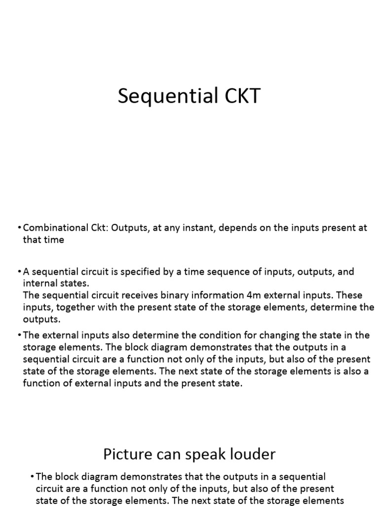 Understanding Sequential Circuits and Flip-Flops | PDF | Digital ...