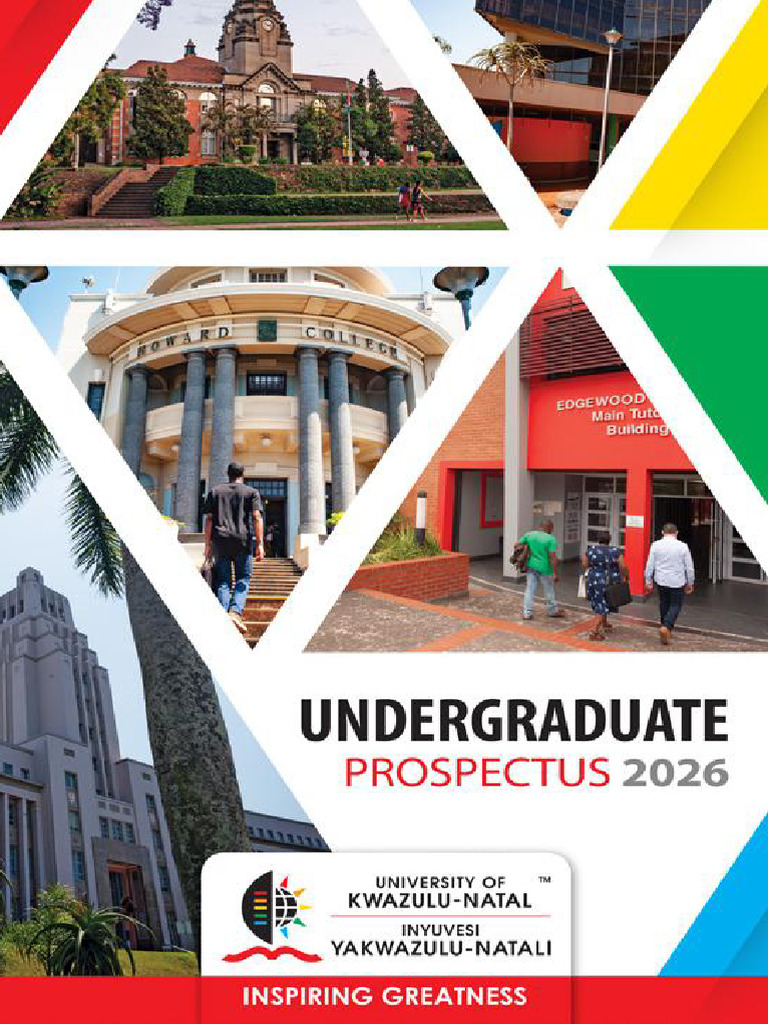 UKZN Undergraduate Prospectus 2026 | PDF
