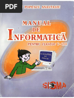 Mariana Milosescu - Manual Informatica Clasa IX | PDF