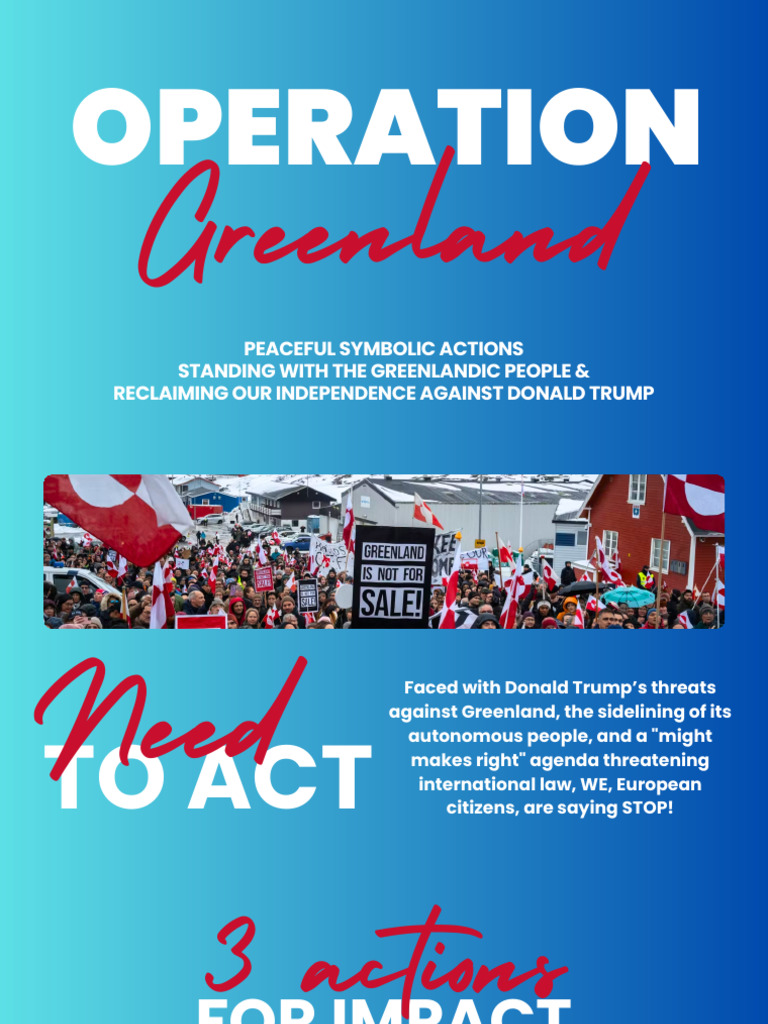 Solidarity with Greenland: Postcard Campaign | PDF | European Union ...