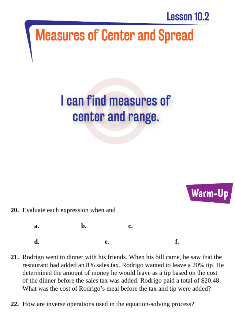 Measures of Center: Mean, Median, Mode | PDF | Mean | Mode (Statistics)