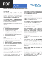Weberdry 360 PU Waterproofing Guide | PDF | Concrete | Materials