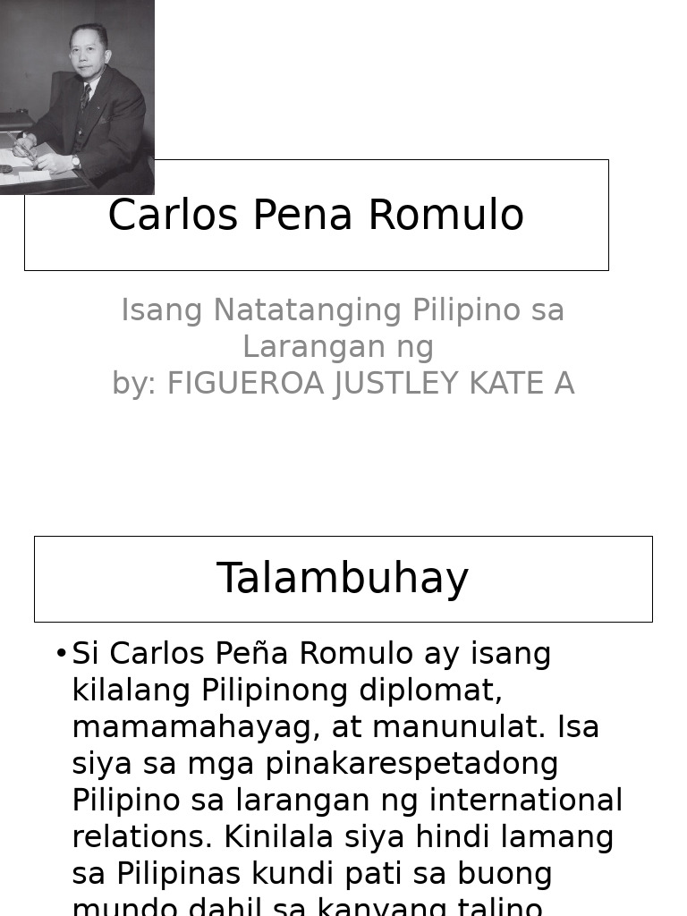 Carlos_P_Romulo_High_School_Presentation.pptx | PDF