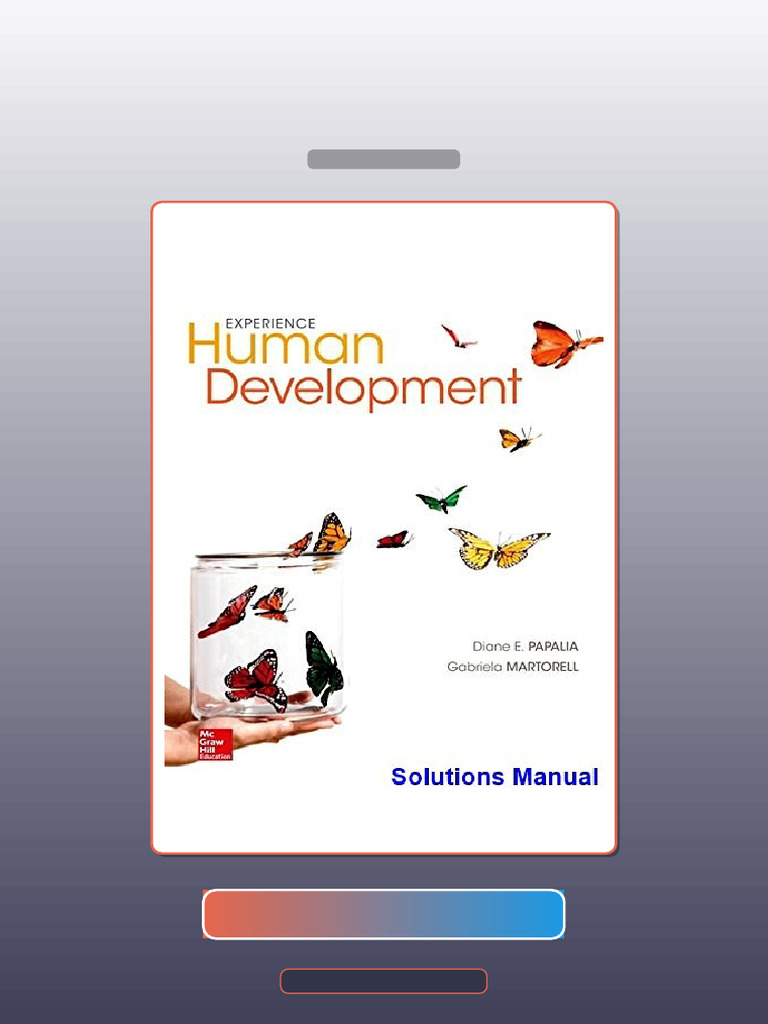 Experience Human Development 13th Edition Papalia E-book Testbank ...