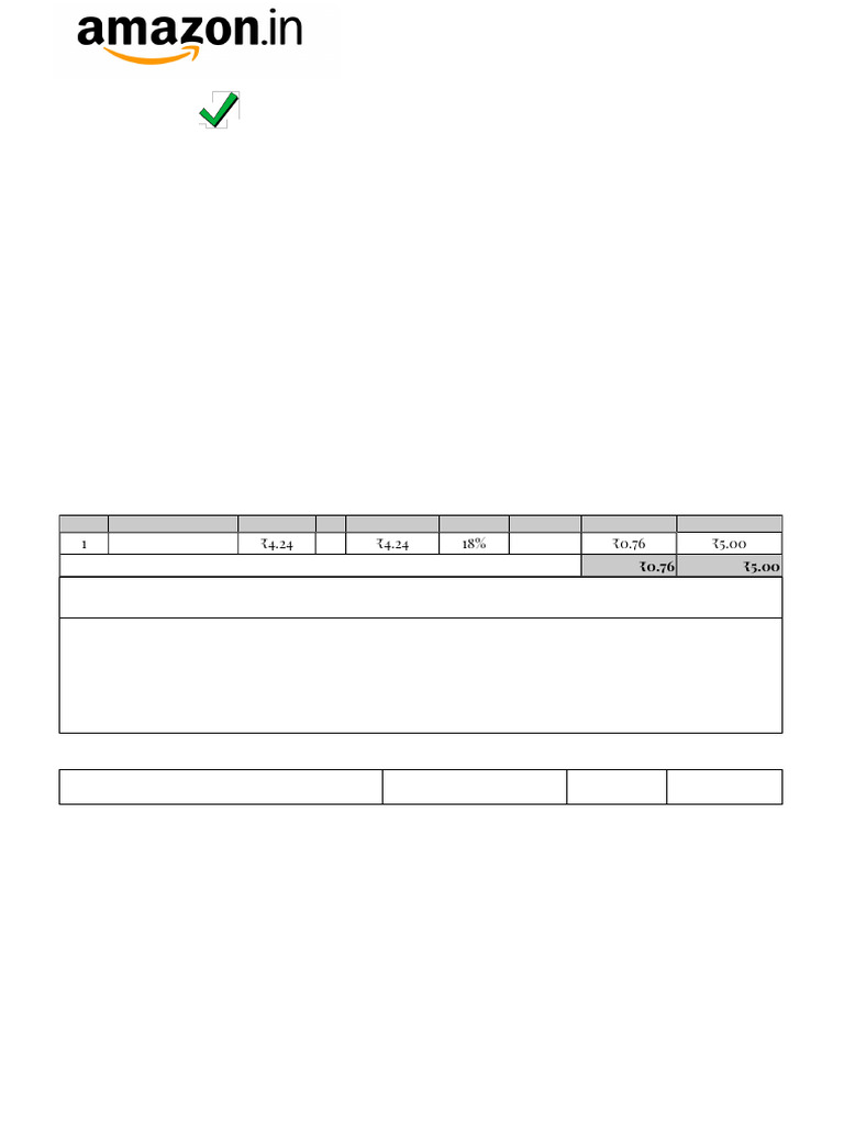 invoice (1) | PDF | Invoice | Money