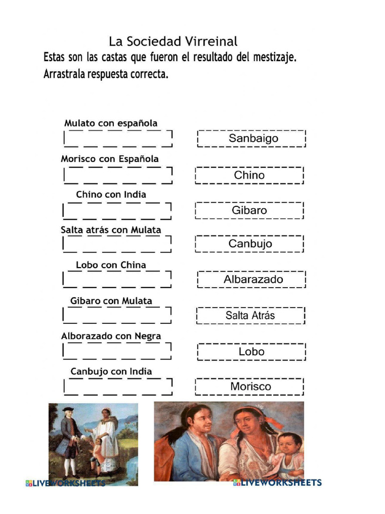 Actividad de Las Castas 20251111_193638 (2) | PDF