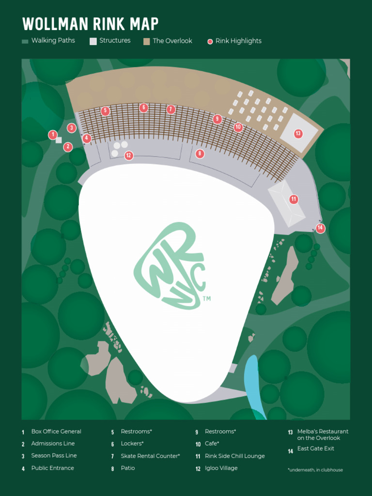 Wollman Rink Map and Highlights | PDF