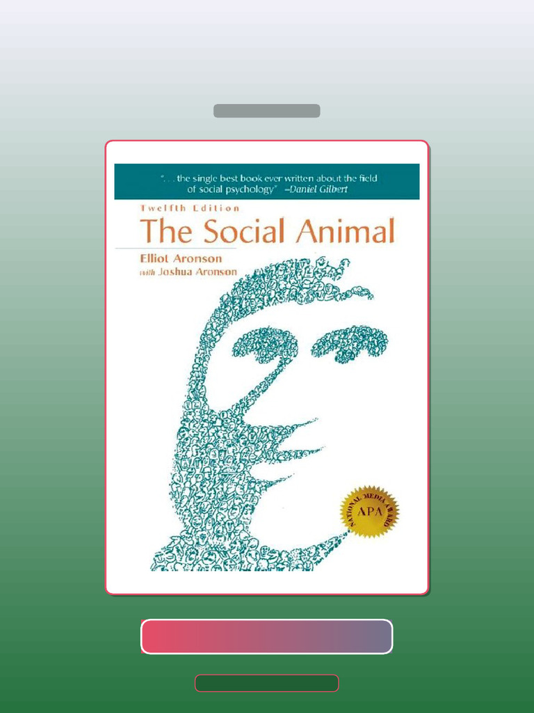 The Social Animal 12e 12th Edition E-book Testbank Solutions | PDF ...