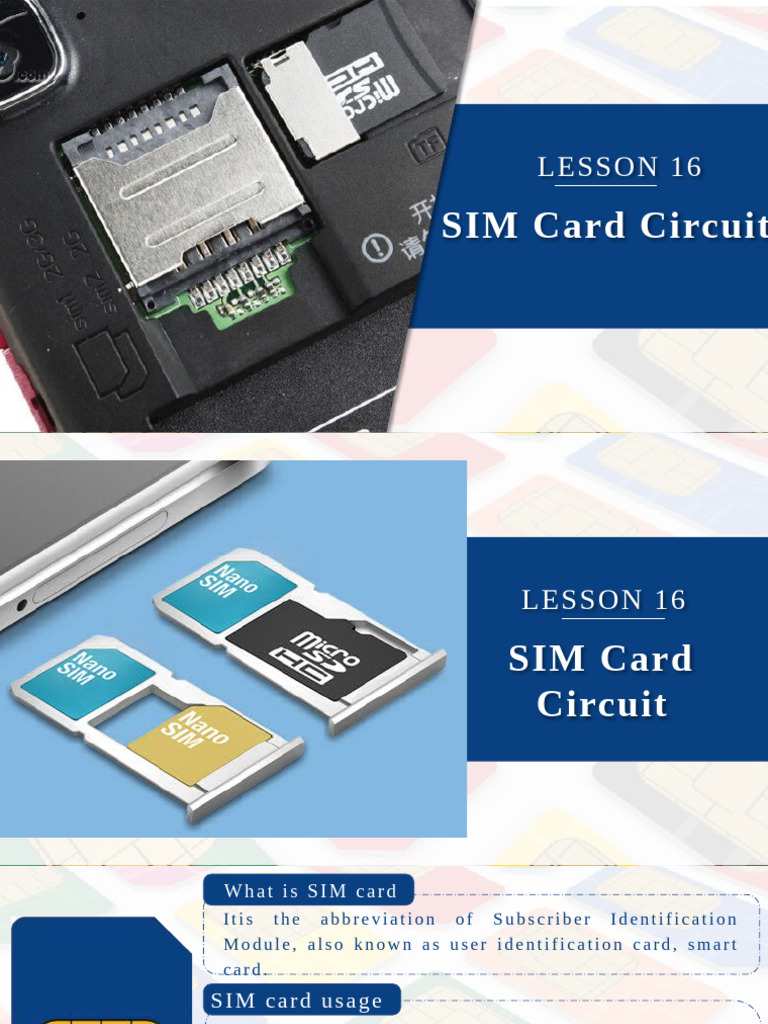 Understanding SIM Card Circuits | PDF | Computer Science | Manufactured ...
