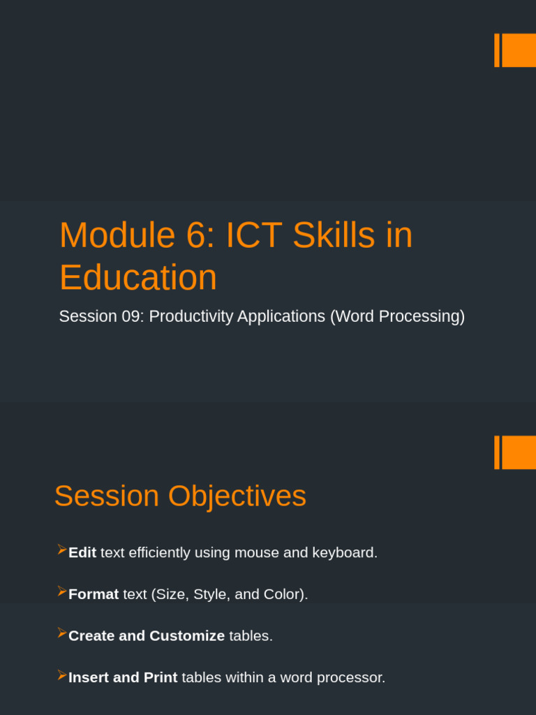 Mastering MS Word for Classroom Productivity | PDF