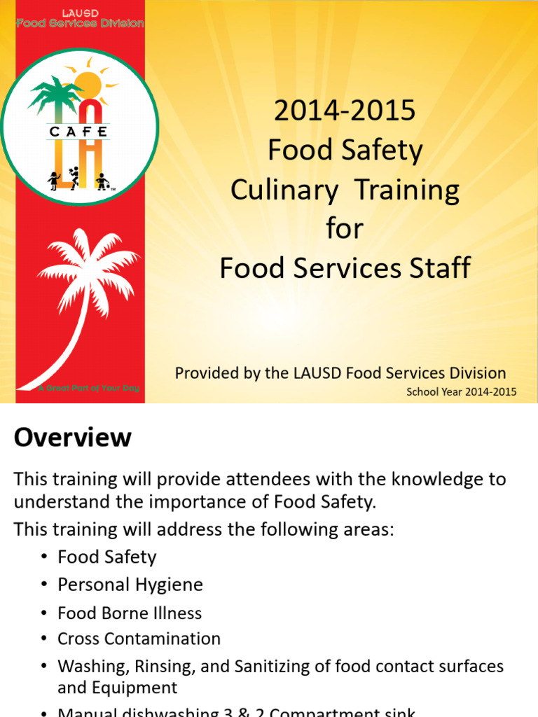 MS 04. HACCP and Food Safety 2015 | PDF | Hygiene | Food Safety