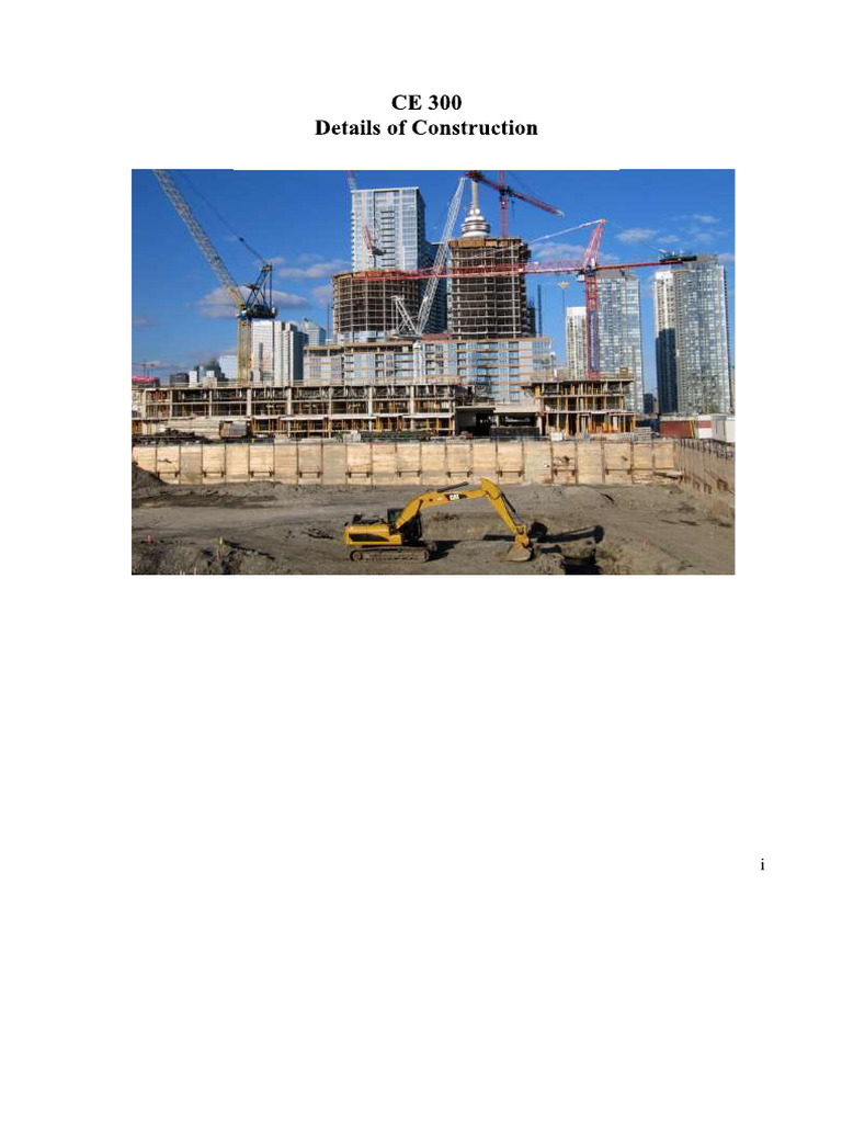 Details of Construction | PDF