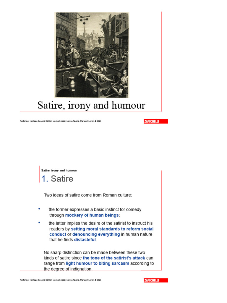 Understanding Satire, Irony, and Humour | PDF | Satire | Irony