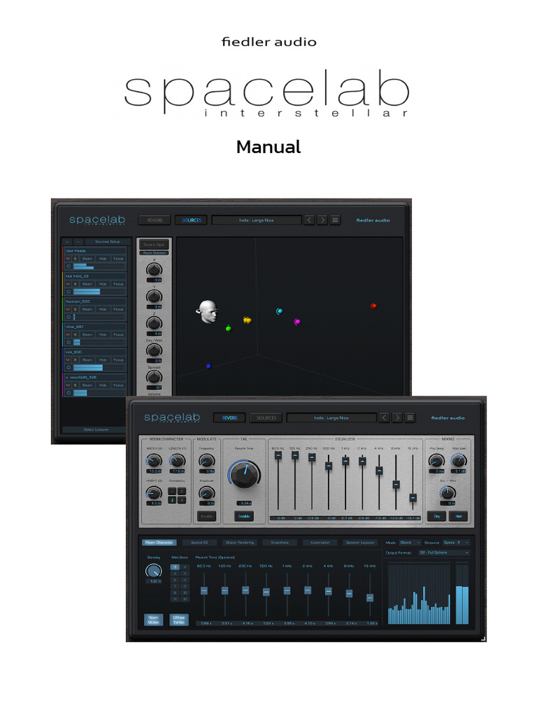 Spacelab Interstellar User Manual | PDF | Equalization (Audio) | Sound