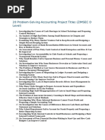 HBC Project Stages and Guidelines | PDF | Learning | Cognition