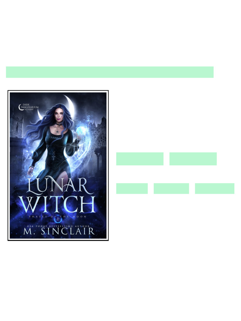 Phases of the Moon 1: Lunar Witch ebook perfectly formatted version | PDF