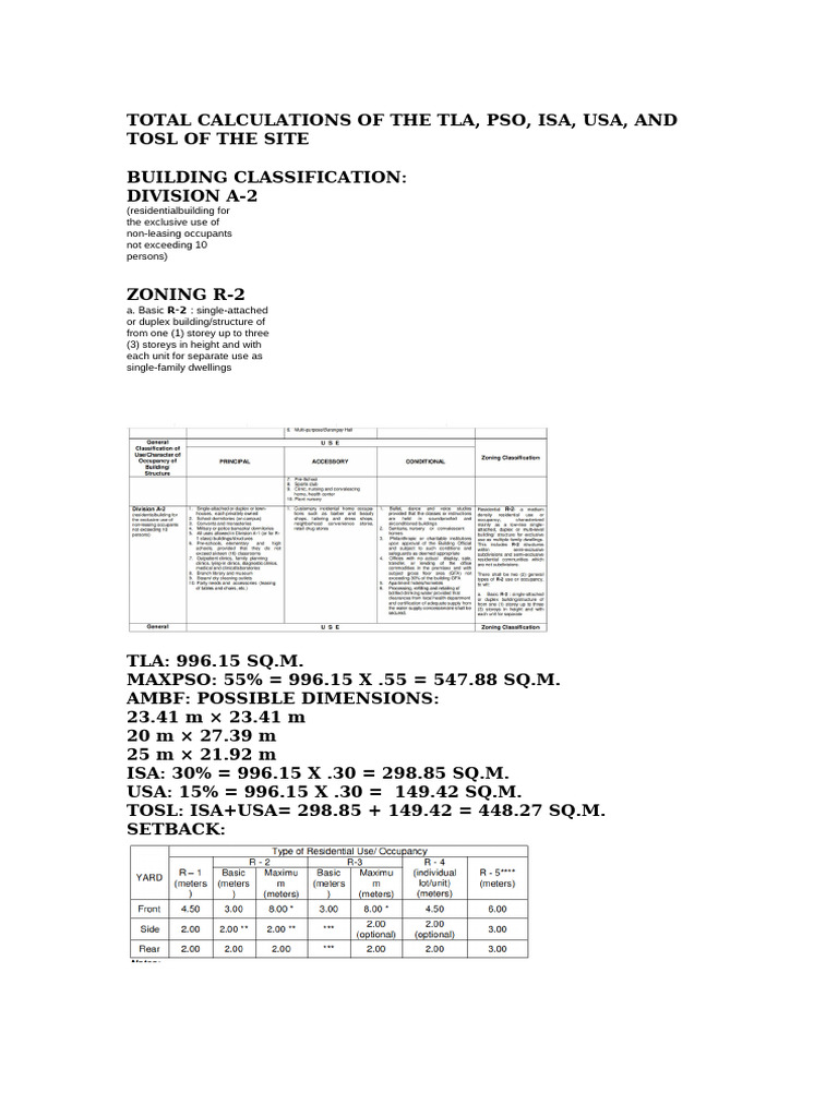 Total Calculations of The Tla | PDF