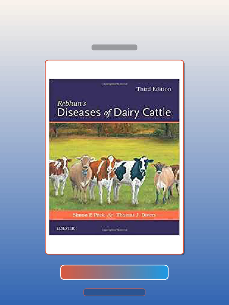 Rebhuns Diseases of Dairy Cattle eBook 3E by Simon F Peek BVSc MRCVS ...